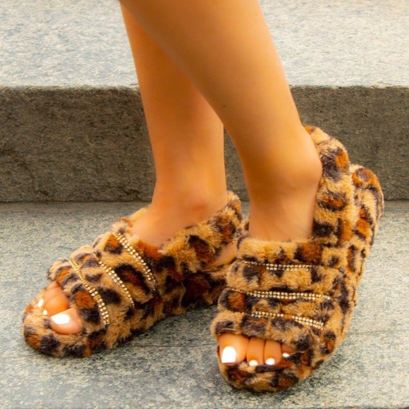 Shoes | Leopard Slippers | Poshmark